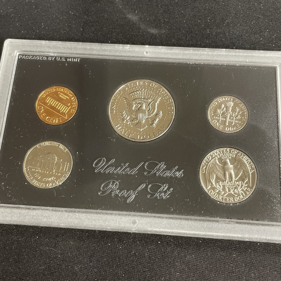 Lot Of 7 U. S. Proof Sets~1969, 2-1970, 2-1971, 1972 & 1983 NO COA | eBay