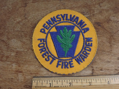 Pennsylvania Forest Fire Warden Patch | eBay