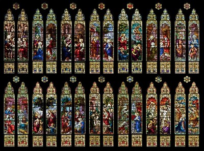 Stained Glass Windows - Vatican
