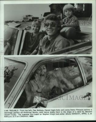 1984 Press Photo Scenes from the motion picture "Cujo" on Cinemax ...