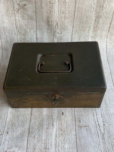Vintage "New Britain Machine Company" Cash Box with Key~GOOD COND ...