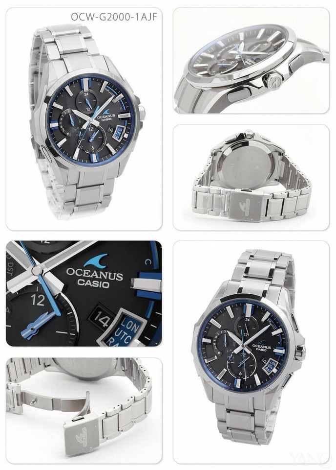 CASIO OCEANUS OCW-G2000-1AJF Bluetooth GPS WAVE CEPTOR | eBay