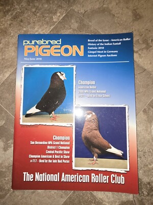 Purebred Pigeon Magazine May/june 2010 | eBay