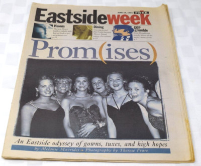 Eastside Week Prom GOP Dining Ads Seattle Pacific Northwest June 1994 ...