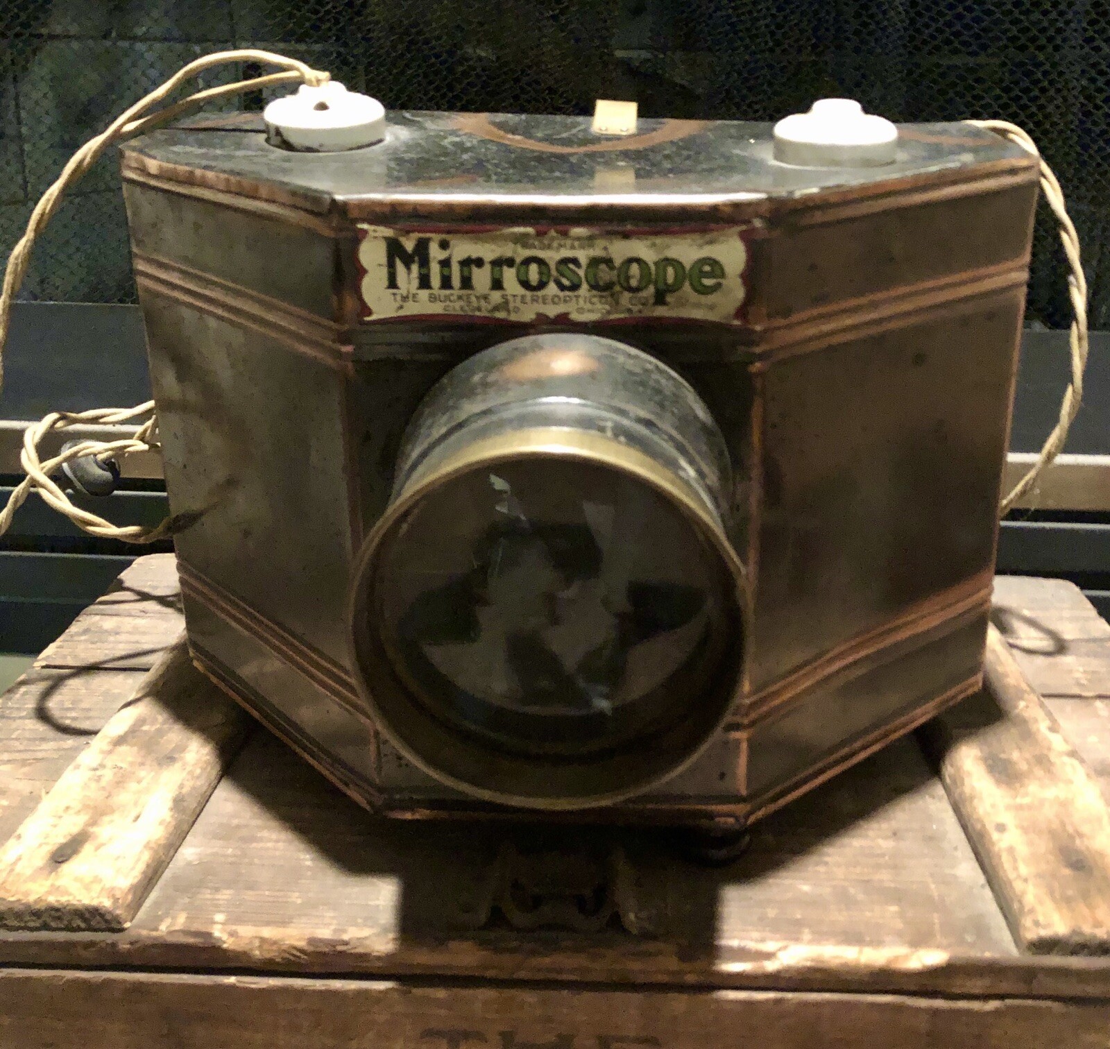 Antique Mirroscope Projector ~ cir. 1911 | eBay