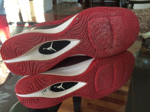 Nike Air Jordan Ln3 basketball Black/Red Men shoes Sz 13 US Defect | eBay