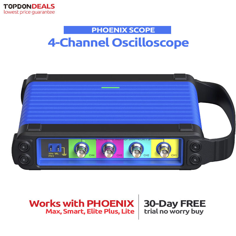 TOPDON Phoenix SMART+ Intelligent Max Diagnostic Tool ECU KEY ...