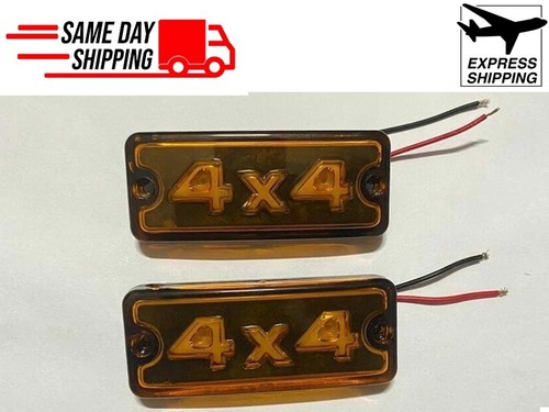 4x4 LED Amber Turn Single Indicator Light Suzuki Samurai Sierra Gypsy ...