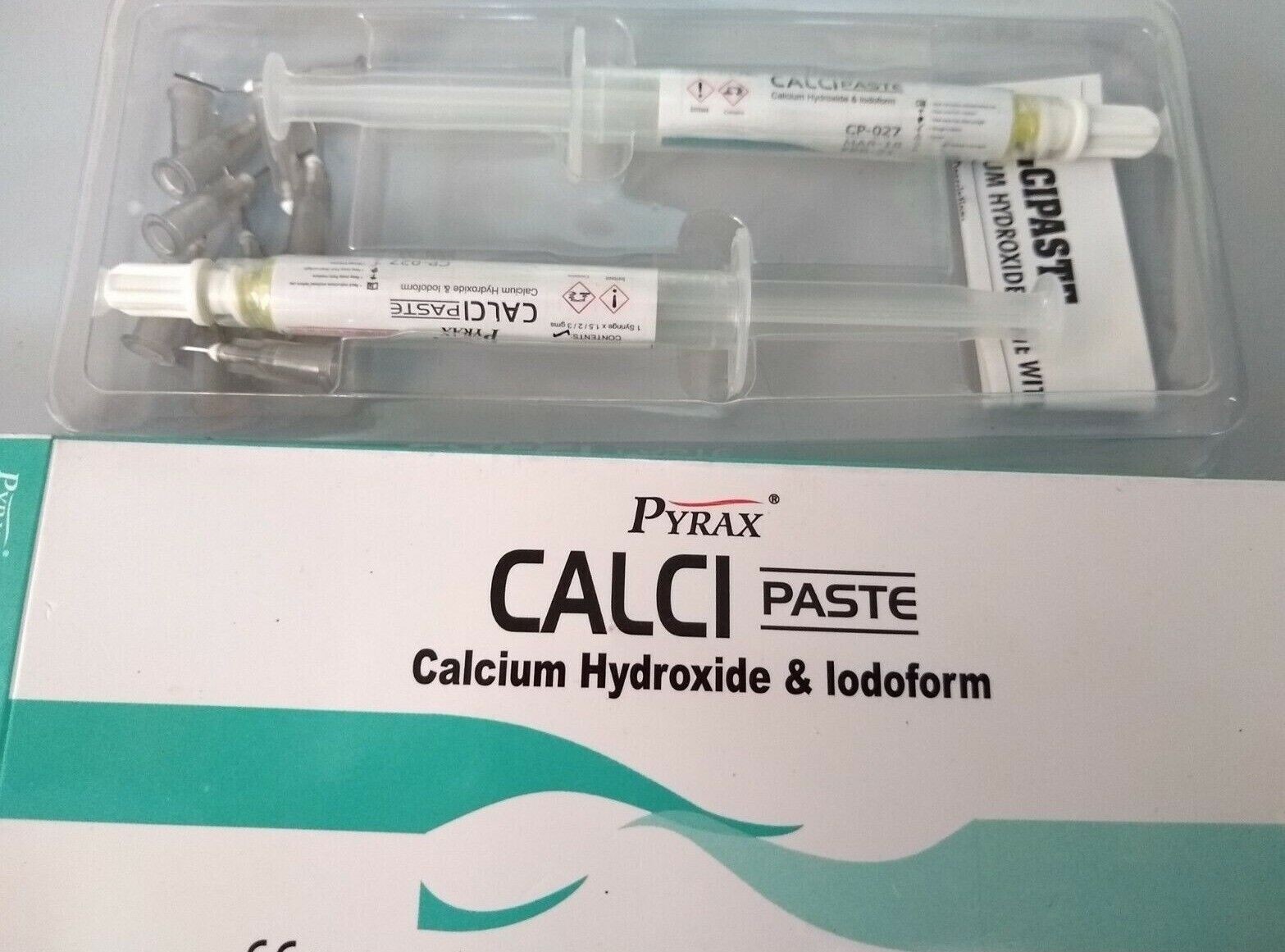Calci Paste Calcium Hydroxide Iodoform Paste Root Canal Filling 2 X 3 ...