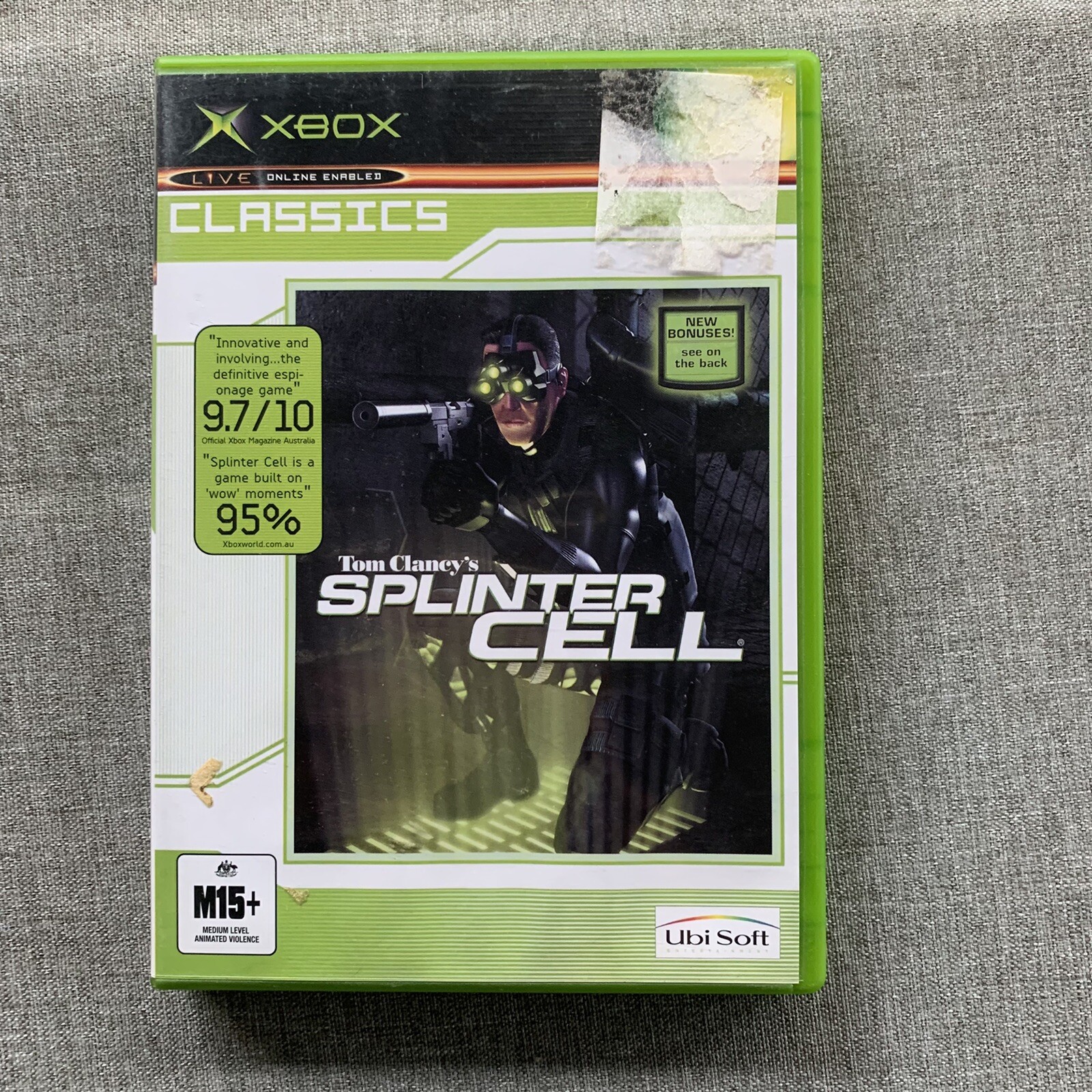 Near Mint Tom Clancy's Splinter Cell Xbox Original Complete | eBay