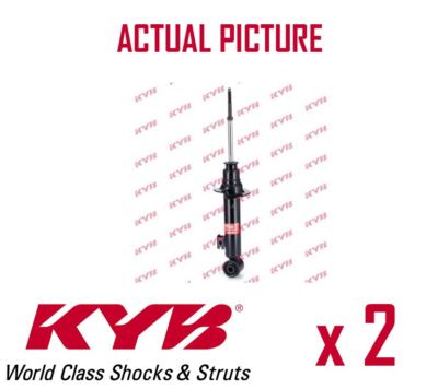 2 x NEW KYB FRONT AXLE SHOCK ABSORBERS PAIR STRUTS SHOCKERS OE QUALITY ...