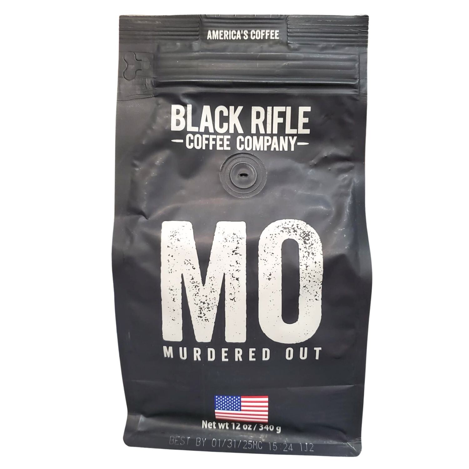 Black Rifle Coffee Company, Murdered Out, Extra Dark Roast, Ground, 12 ...
