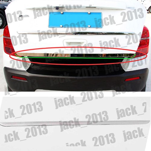For Chevrolet TRAX 2014-18 Steel Chrome Rear Tailgate Door Trunk Lid ...