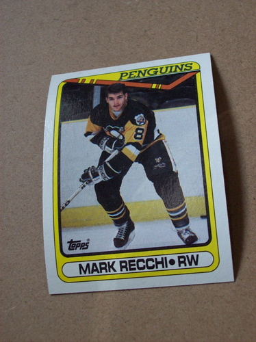 1990 Topps Hockey Mark Recchi Rookie card #280 NM-MT | eBay