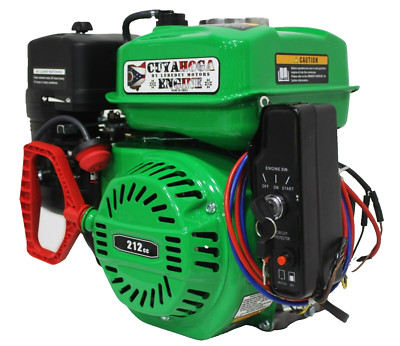 CUYAHOGA 8HP 212cc GENERATOR 8A/100W Recoil/Electric Start Horizontal ...
