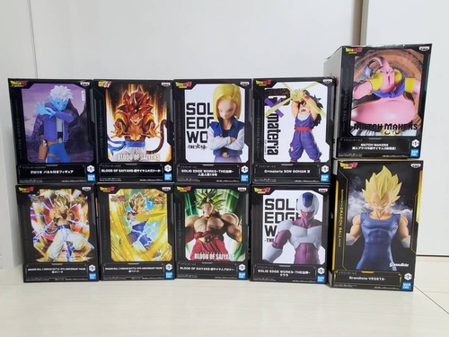 Dragon Ball Prize Figure Bulk Gogeta Vegit Majin Buu Boo Vegeta No. 18 ...