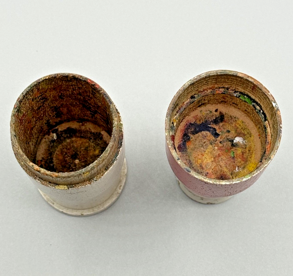 Antique Wooden Crayon Holder Figural Case - Early Binney & Smith ...