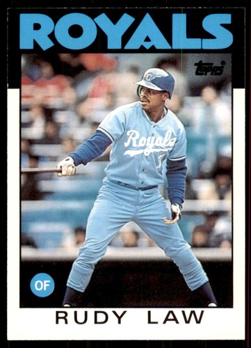 1986 Topps Traded. Rudy Law Baseball Cards #62T | eBay