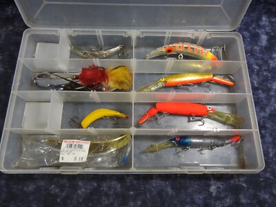 Fishing Lures Lot 3 Kwik fish-3 spoon bill Rebel-3 Toni Accetta + In ...