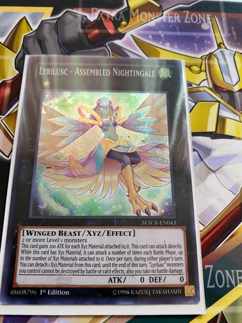 Yu-Gi-Oh! TCG Lyrilusc - Assembled Nightingale Maximum Crisis MACR ...