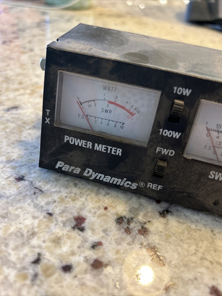 Vintage Para Dynamics By Valor SWR Power Meter Model PDC 2 | eBay