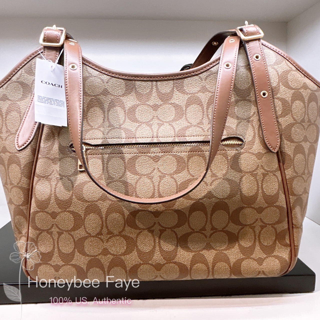 NWT Coach Meadow Shoulder Bag In Signature Canvas | eBay