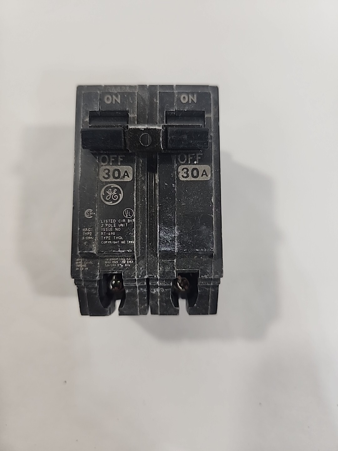 THQL2130 General Electric 30 amp 2 pole 120/240 volt THQL circuit ...