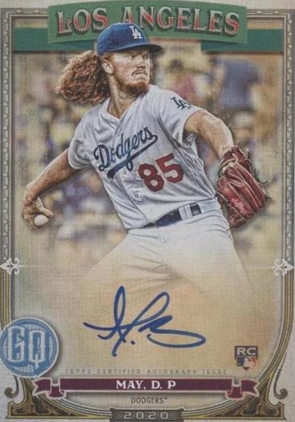 2020 Topps Gypsy Queen - Gypsy Queen Autographs #GQA-TG Dustin May ...