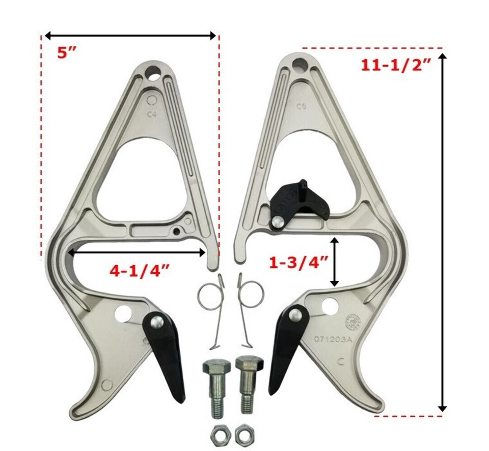Louisville Extension Ladder Rung Lock 11.5" Kit PK100C 728865040459| eBay