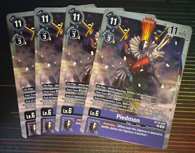 BT15-079 Piedmon Rare Digimon Card : BT-15: Exceed Apocalypse | eBay UK