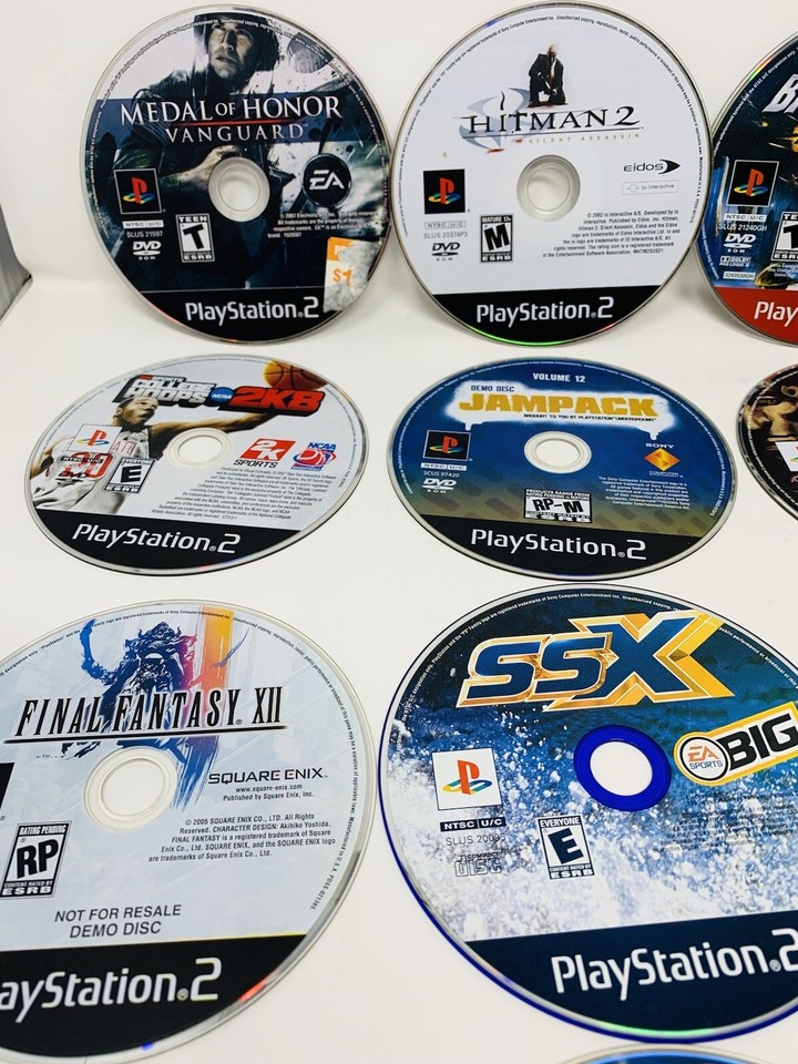 Lot Of 25 PS1 Playstation Game Discs Only, Call Of Duty Final Fantasy ...
