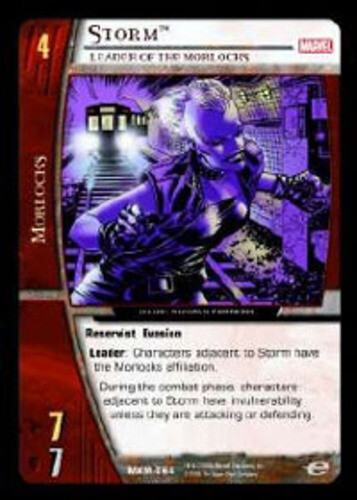 VS System: Storm, Leader of the Morlocks [Played] Marvel X-Men TCG CCG ...