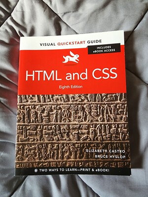 Visual QuickStart Guide Ser.: HTML5 and CSS3 by Bruce Hyslop and Elizabeth... 9780321719614| eBay