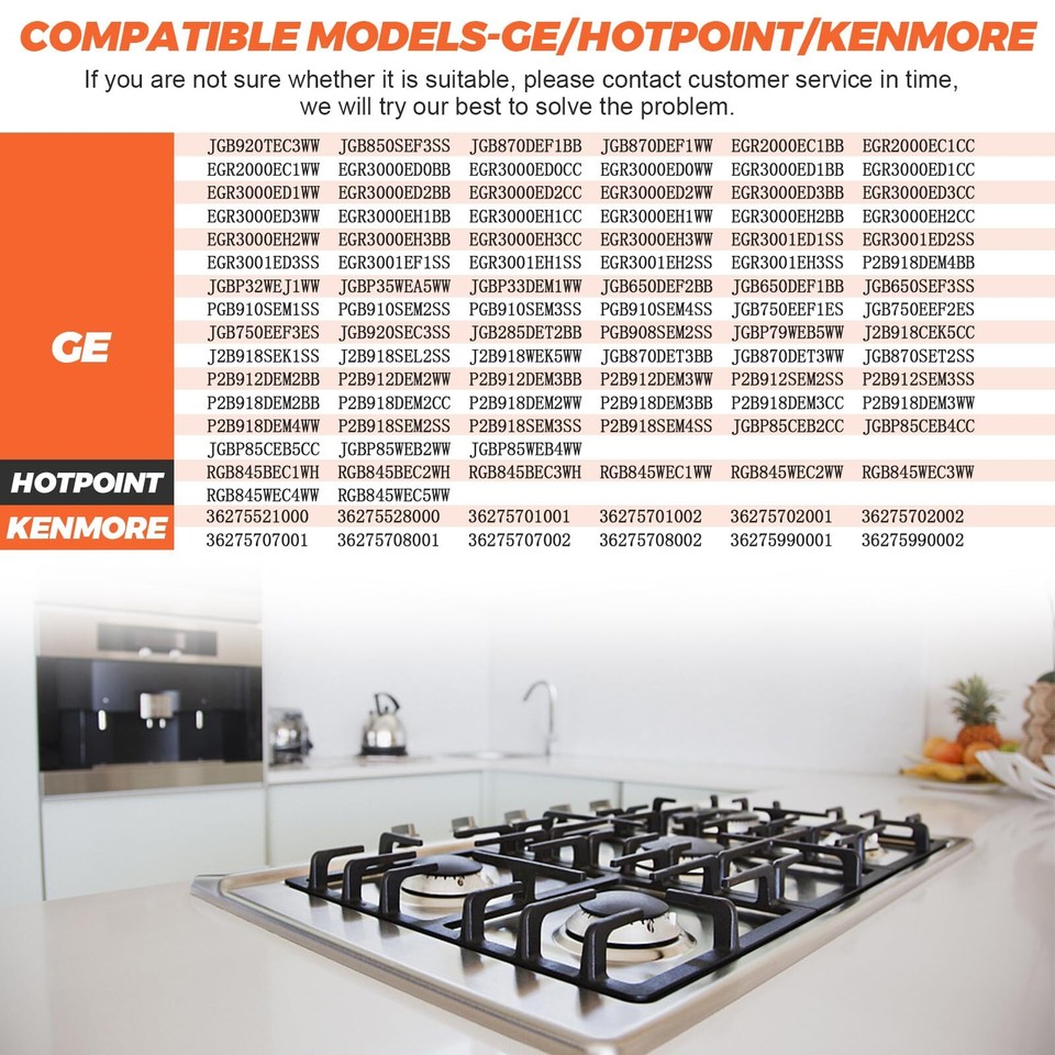20 Pack Range Burner Rubber Grate Feet Kit Gas Stove Top Grate Feet | eBay