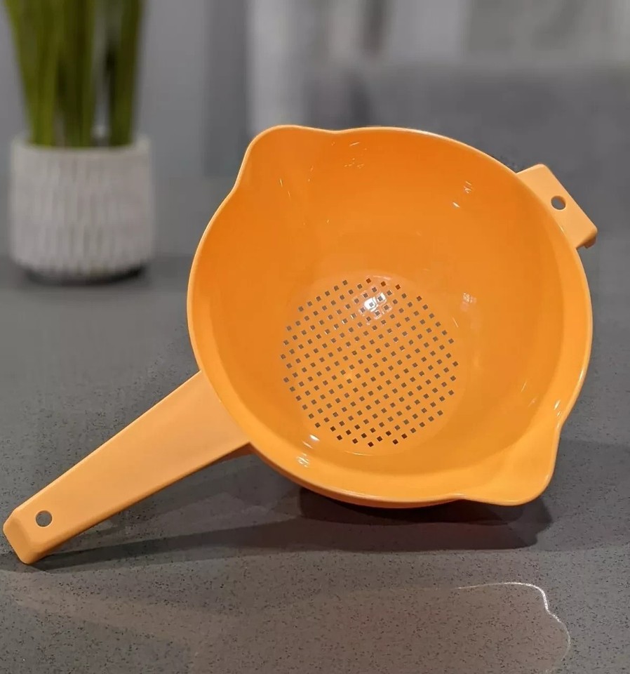 Tupperware 2 Qt. Large Colander Strainer Classic Different Colors to ...