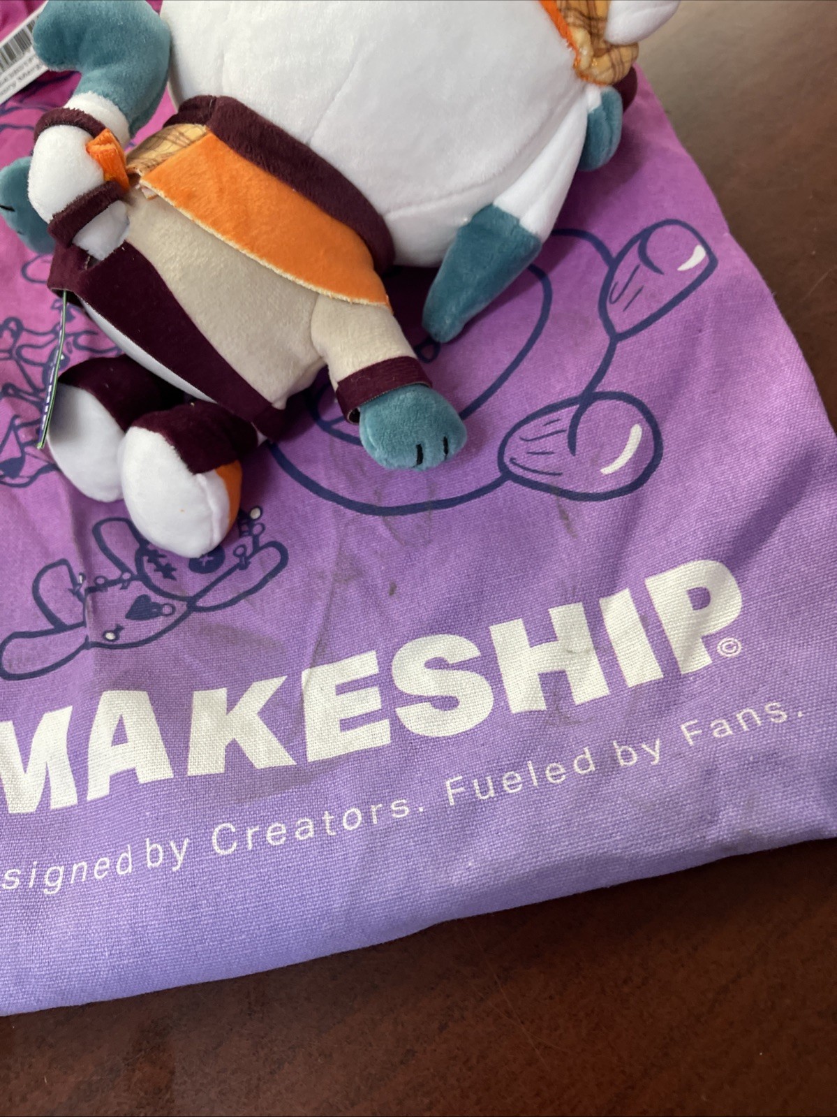 Makeship Speckle Memory Merge Plushie By YonKaGor Youtube Artist Plush - NEW! | eBay