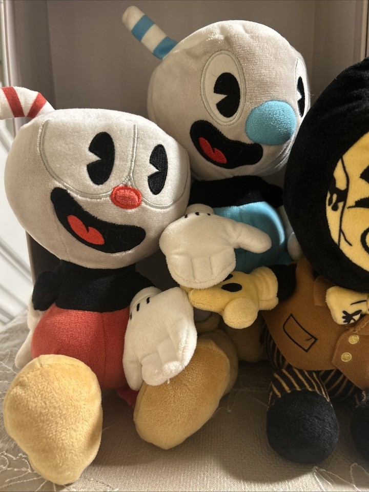 Bendy and the Ink Machine Dark Revival Cartoon Bendy Plush Doll Bundle ...