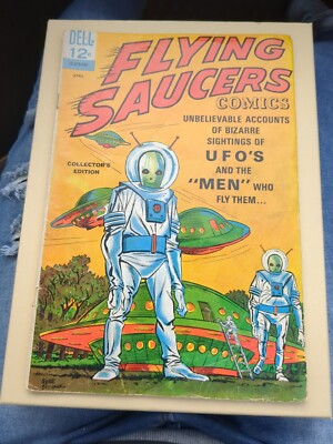 RARE 1967 1st ISSUE FLYING SAUCERS 12c DELL COMIC BOOK ORIGINAL | eBay