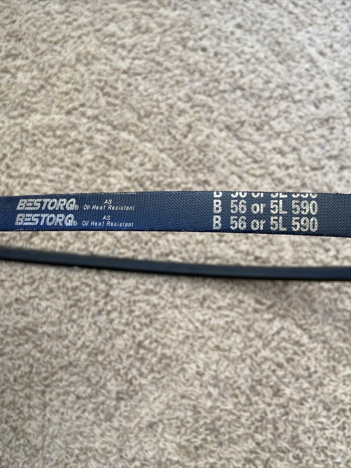 B56 or 5L590 Bestorq "B" Classic V-Belt 5/8" Top Width 59" Outside ...