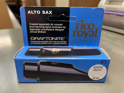Rico Royal Graftonite B3 Alto Saxophone Mouthpiece | eBay