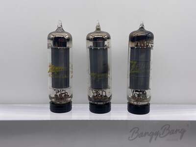 3 Vintage Zenith 6AQ5/6005/6V6 Power Pentode Amplifier Audio Vacuum ...