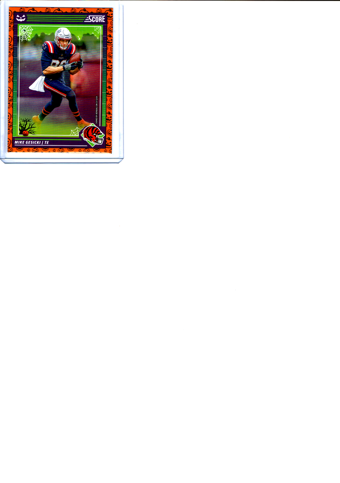 2024 Score A Treat Cincinnati Bengals Team Set 10 Base Cards Pumpkin ...