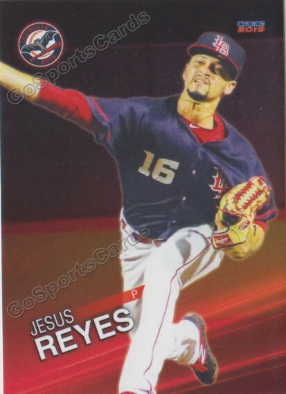 2019 Louisville Bats Jesus Reyes RC Rookie Cincinnati Reds | eBay