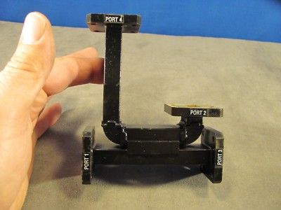 Waveguide WR75 4 port Cross Guide Coupler Ku-band Cover Grooved Flanges ...