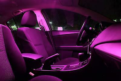 Ford FG Sedan 10 Piece LED FULL Interior light Kit PINK XT XR6 XR8 G6 ...