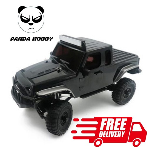 Panda Hobby 1/18 Tetra18 X1T RTR Scale Mini RC Crawler 4x4 Truck Black ...