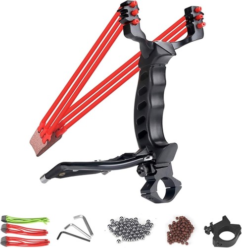 Resortera para caza,Tirachinas de caza linga goma y cuero catapulta ...