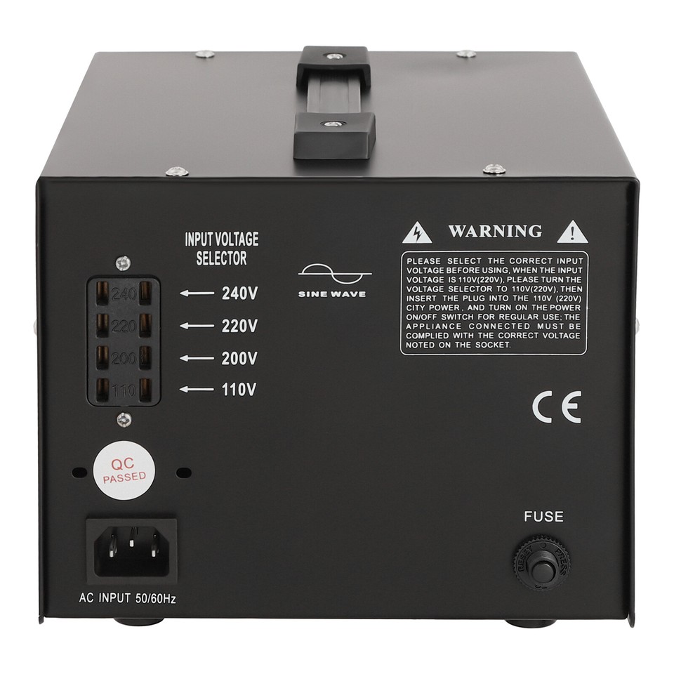 3000W voltage transformer Volts up 110V to 220V With A Standard US 3 ...