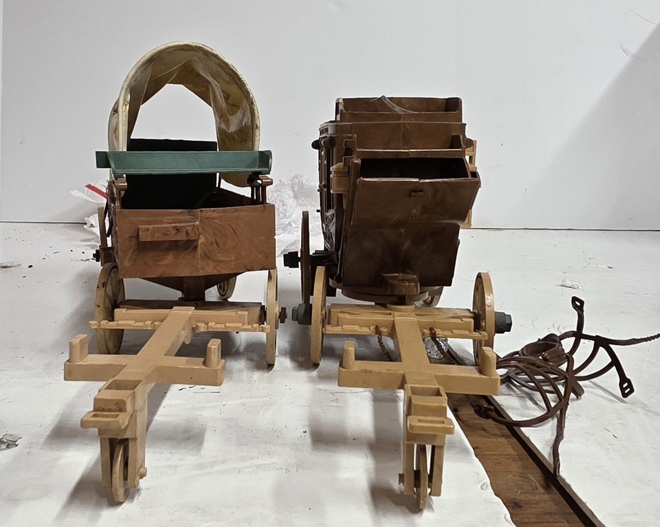 1950s Vintage Roy Rogers Stagecoach and chuck wagon toys | eBay