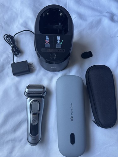 Braun Series 9 Pro 9477cc Shaver with PowerCase And Charger Base | eBay